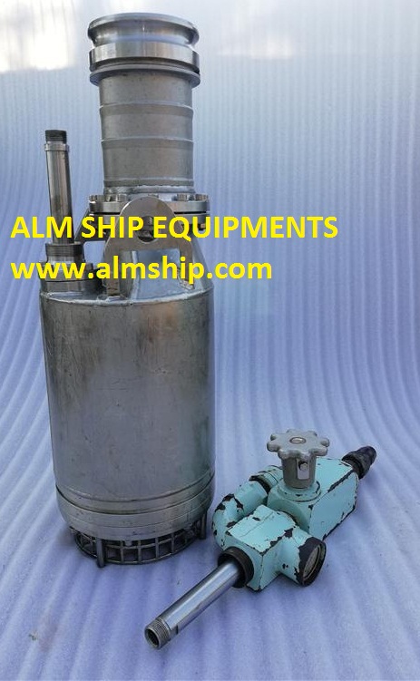 PORTABLE CARGO PUMP FOR FRAMO TK-150 | ALM SHIP EQUIPMENTS